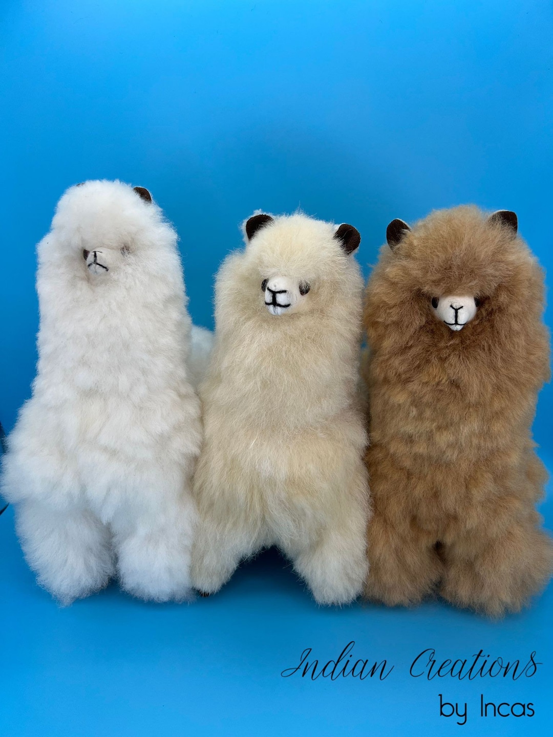 Handmade Super Soft Plush Alpaca. Handcrafted With Natural Baby Alpaca ...