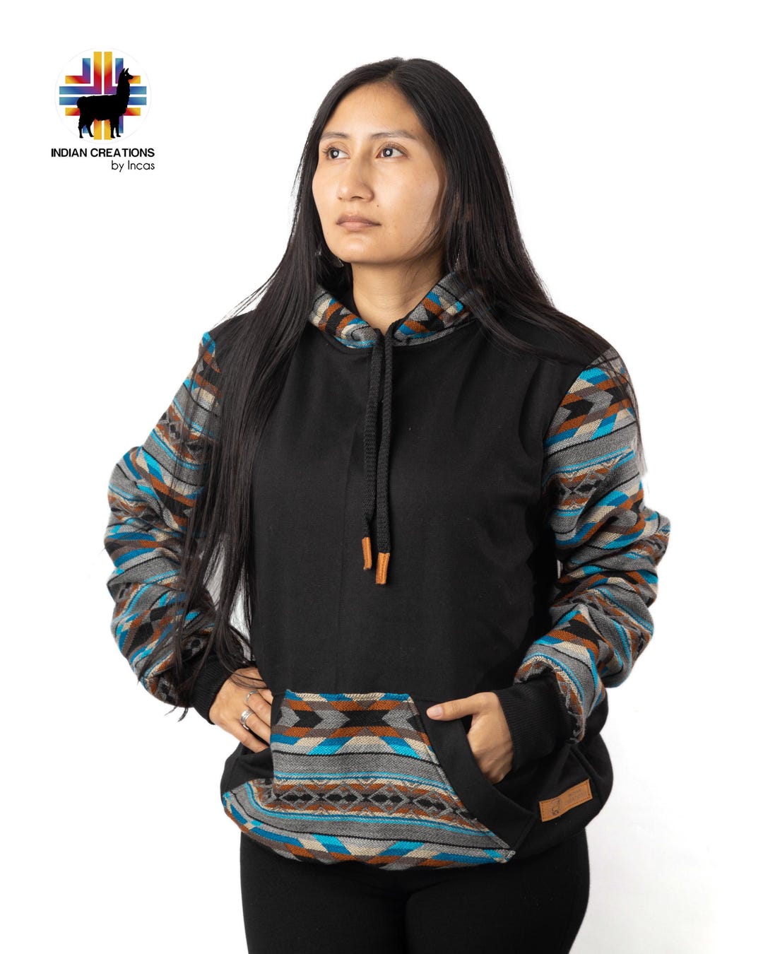 Handmade Hoodie. Handcrafted by Indigenous Hands. Machine Washable ...