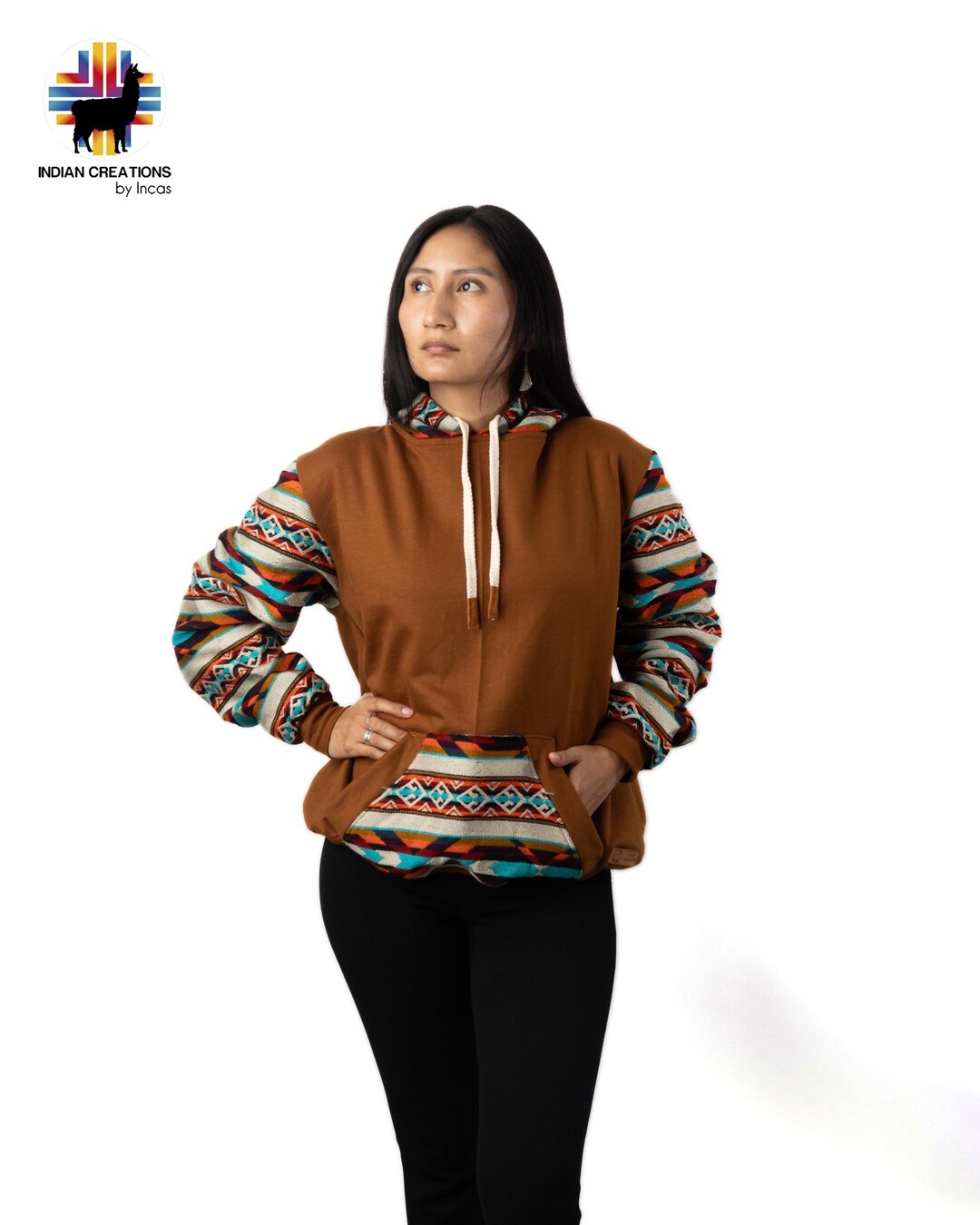 Handmade Hoodie. Handcrafted by Indigenous Hands. Machine Washable ...