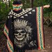 Beautiful Alpaca Wool Poncho (chief's Blood II) Handcrafted by ...