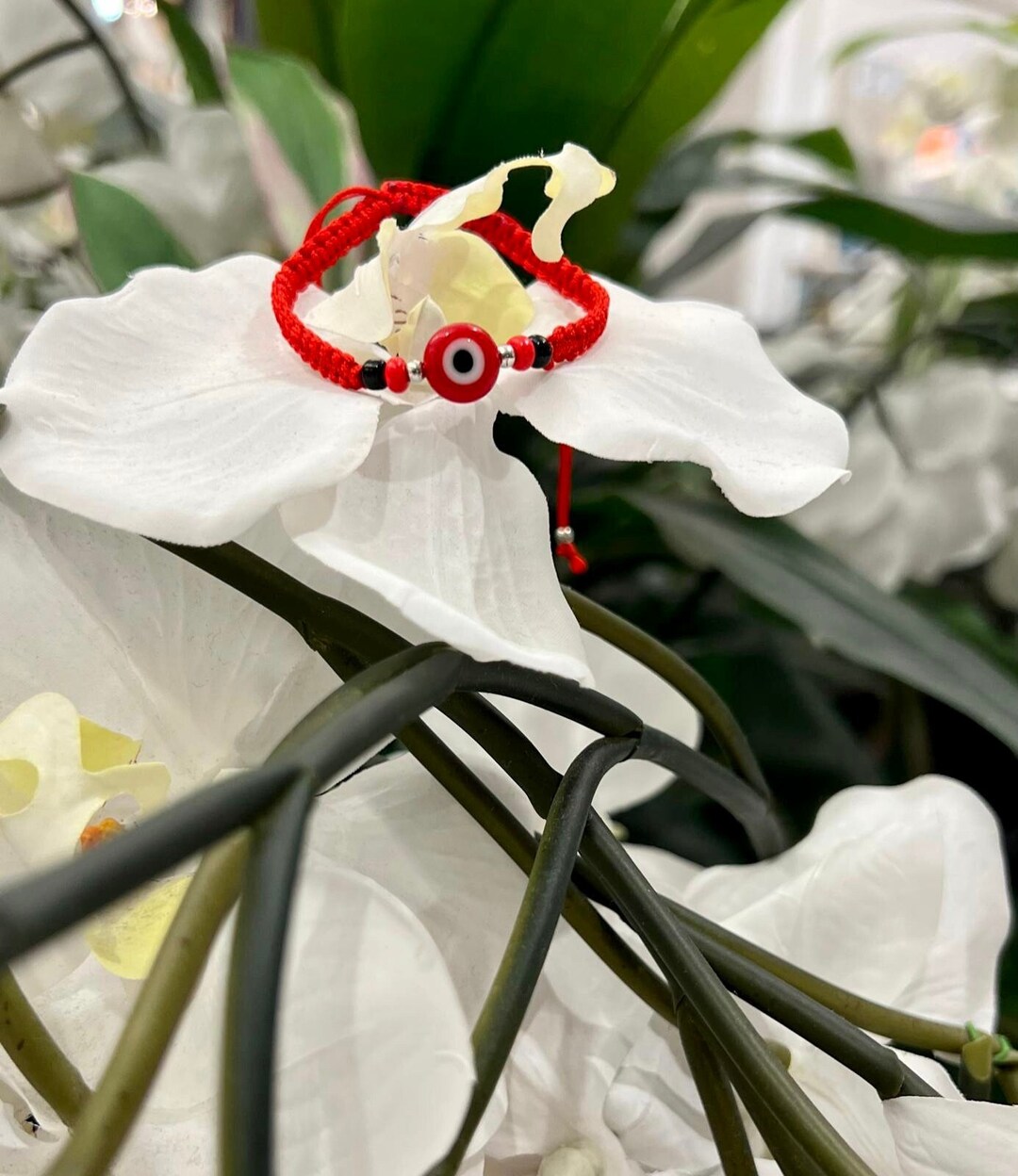 Evil Eye Bracelet. Handmade Red String Bracelet. Mal De Ojo - Etsy