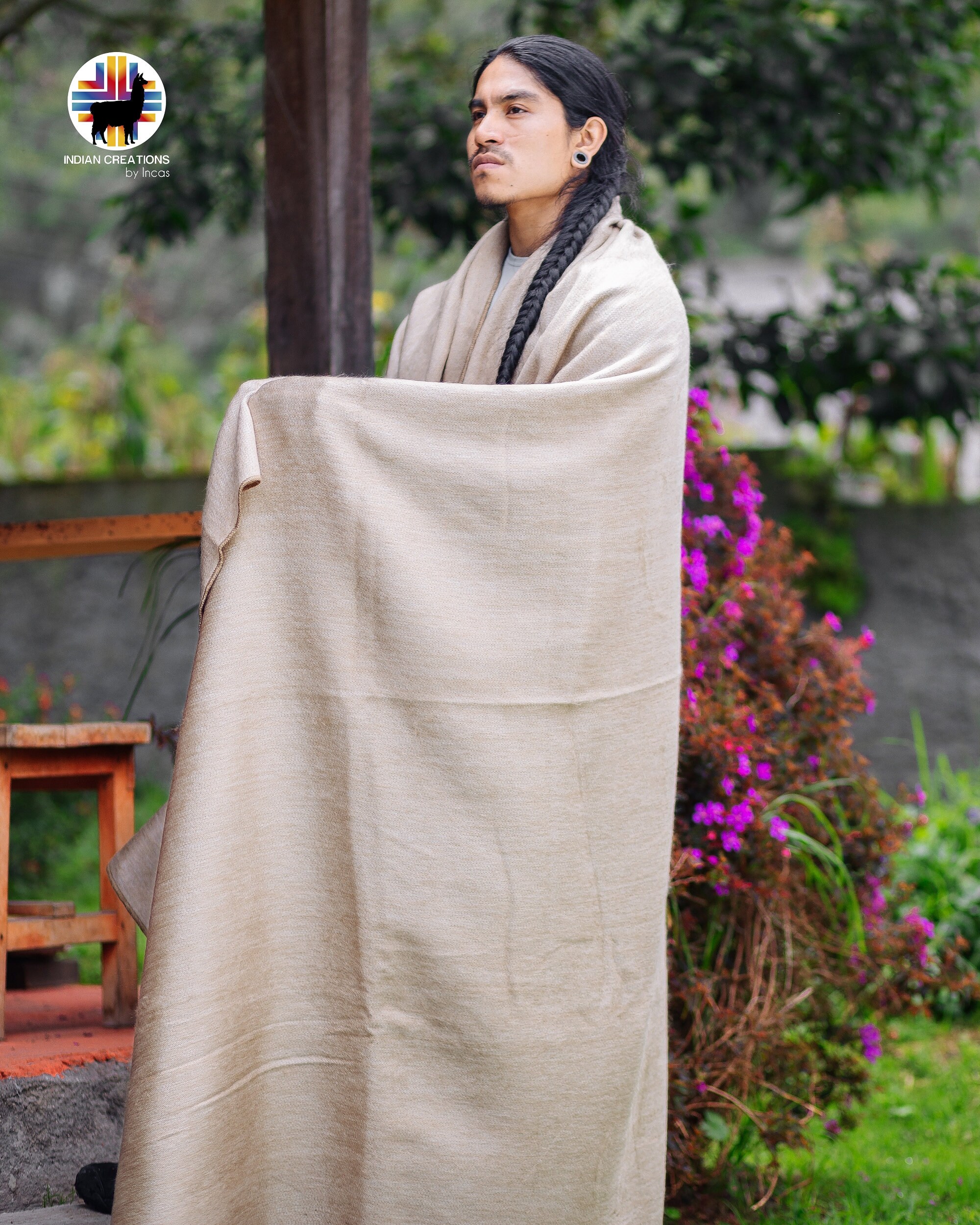 Alpaca Wool Throw. light Roast Light Weight Ultra-soft and - Etsy