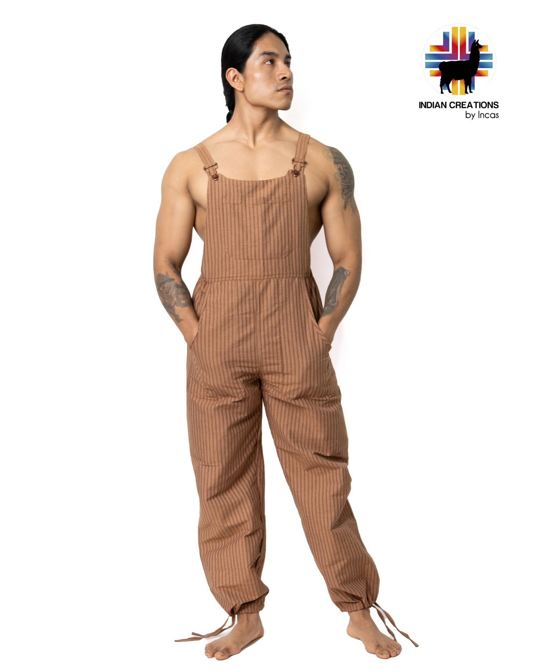 Boho Cotton Overall. Hippie Style Overalls. Unisex Overalls. Jumpsuit ...