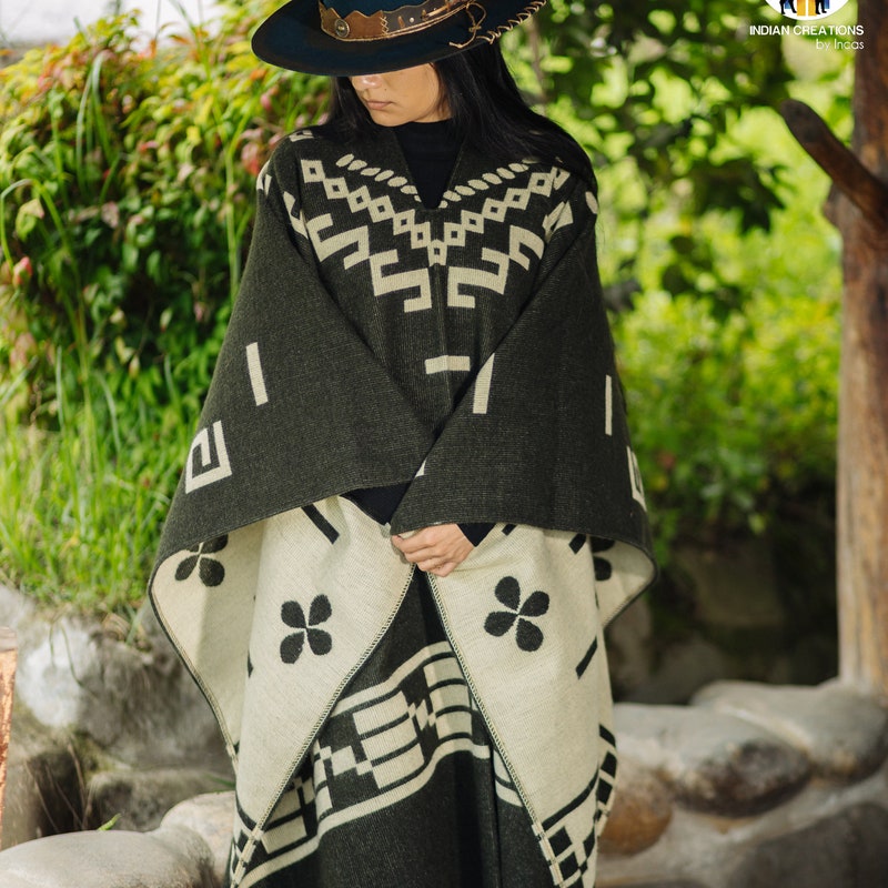 Western Poncho - Etsy