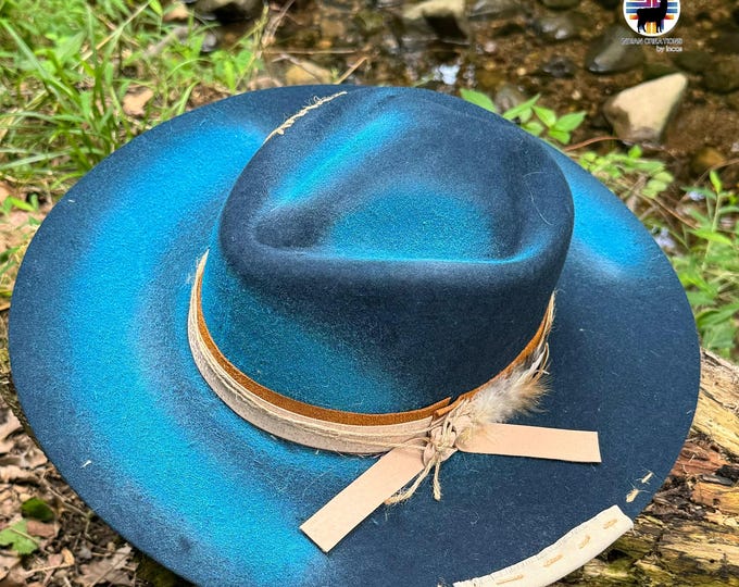 Indigenous Hats, Outback Handmade Hats, Boho Style Hats, FREE SHIPPING! Gift Ideas. - Etsy