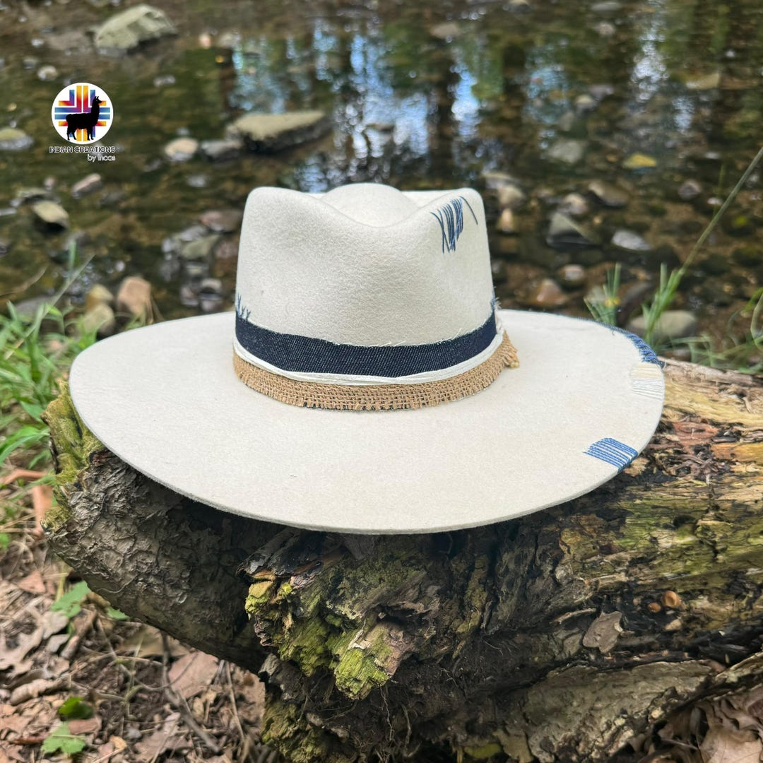 Handmade Hats, Outback Handmade Hats, Boho Style Hats, FREE SHIPPING ...