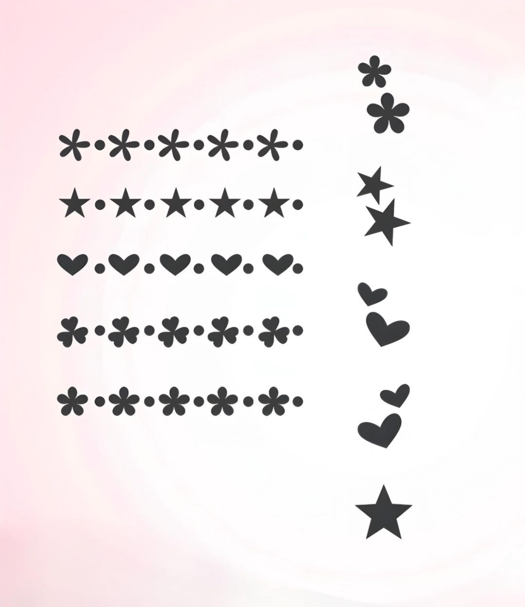 Micro Stamps for Polymer Clay | Art Deco Shapes Stamps | Hydrangea ...
