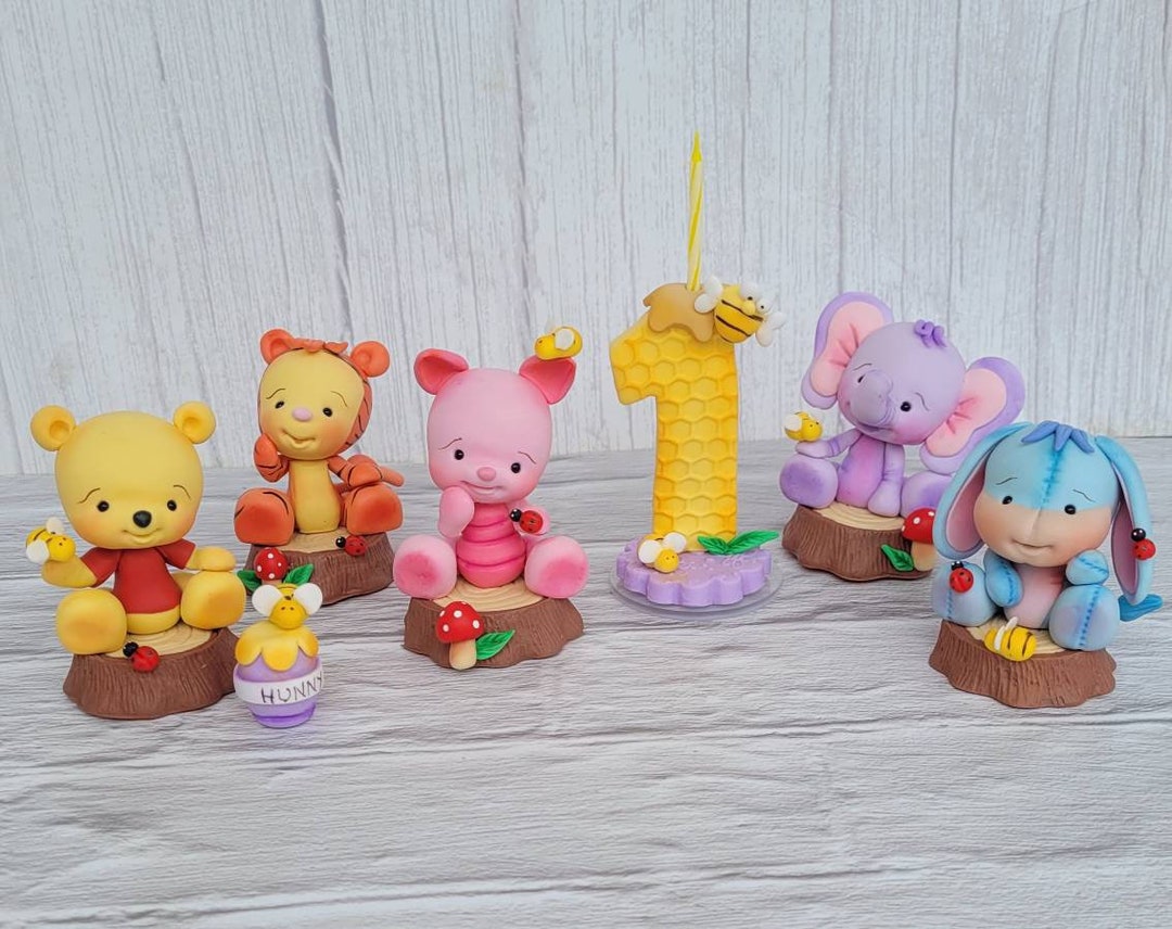 Winnie the Pooh Figures Decoration Room Clay,porcelain Cold Winnie Pooh ...
