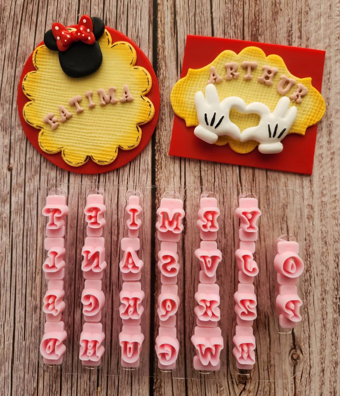 Set of 26 Pcs Letters Alphabet Clay Cutters - Shape Cutter-cookie ...
