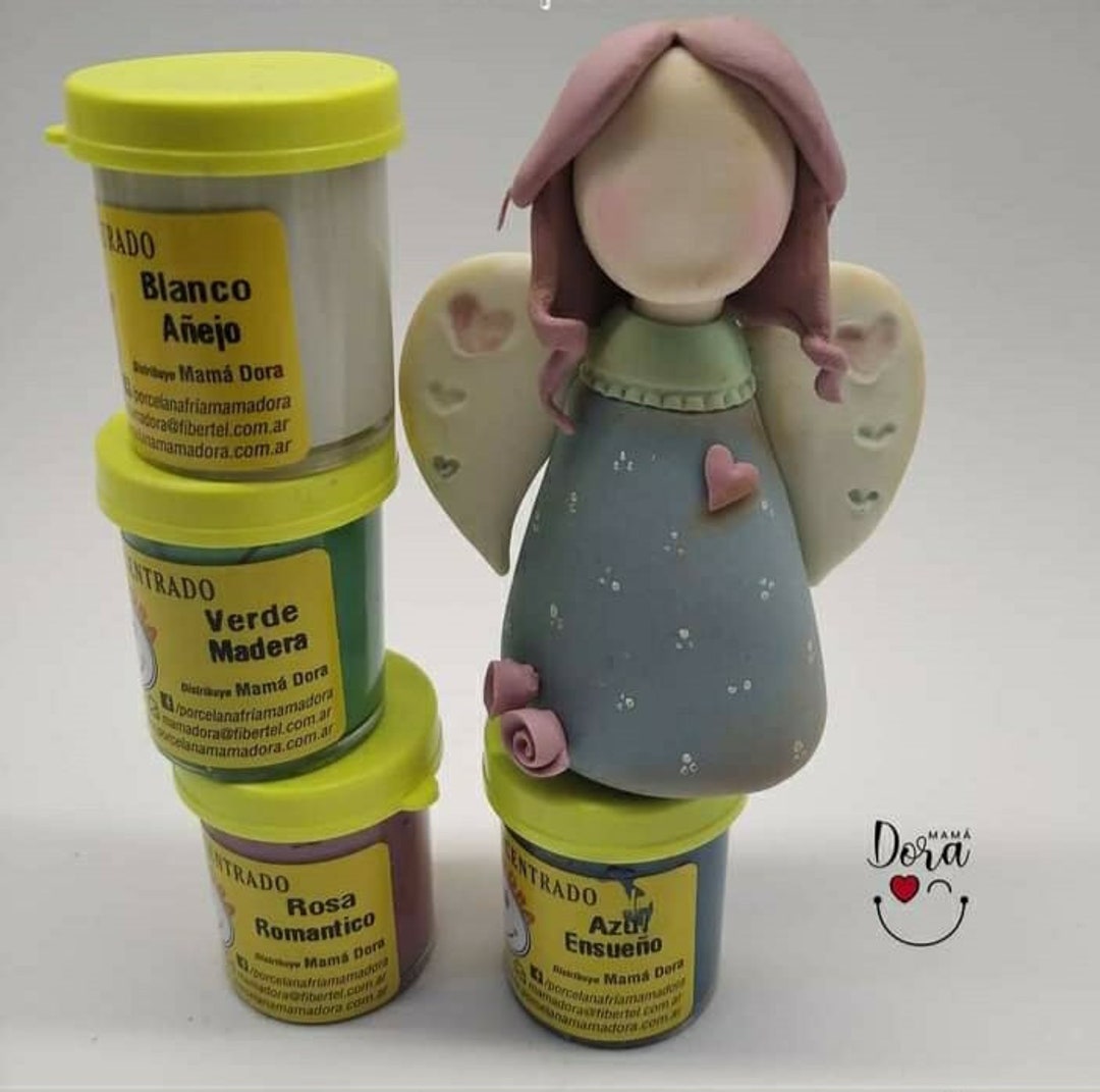 Mama Dora Vintage Colors Set by Erica Teran, MAMA DORA Cold Porcelain ...