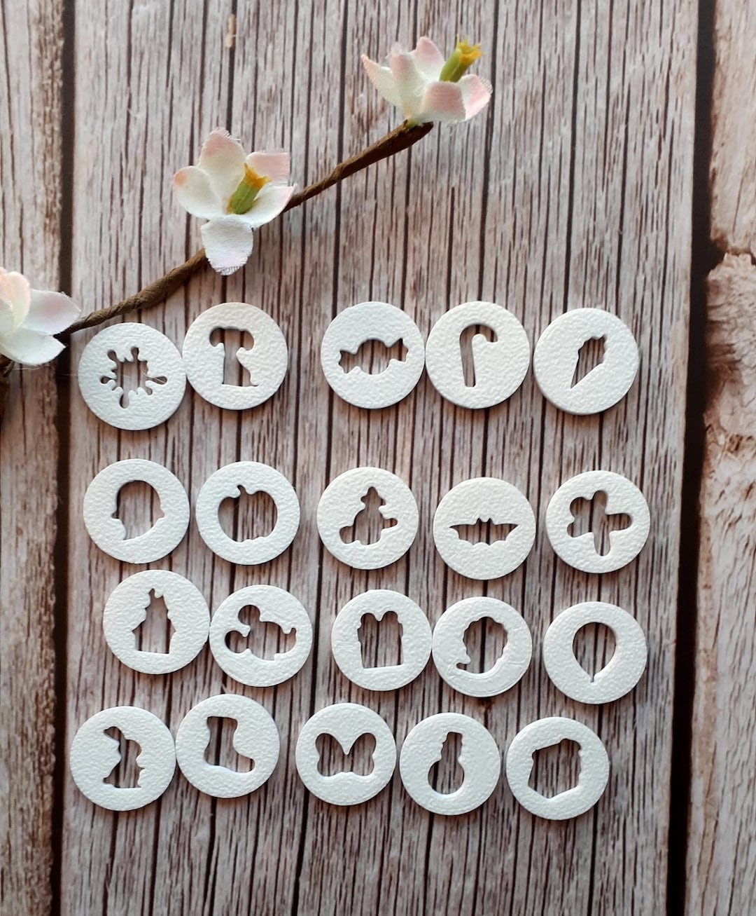 Clay Extruder Discs Set 20 | Extruder Form Disc for Polymer Clay ...