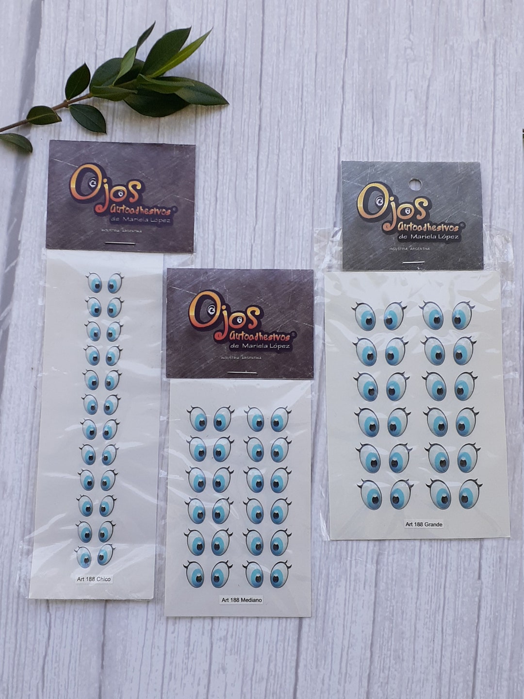 Eyes 3D Stickers Ojos 3D Antiadhesives Cold Porcelain - Etsy UK