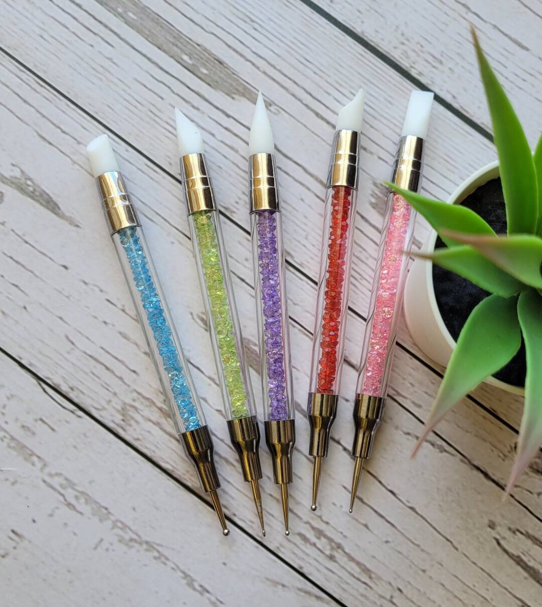 Set of 5 Double-ended Silicone Shaping and Ball Stylus Tools. Sculpting ...