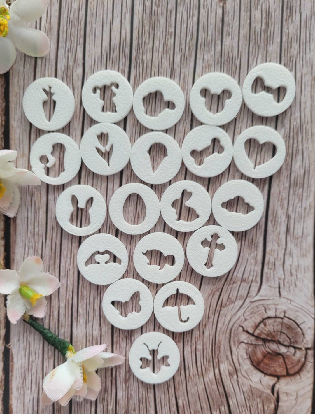 Clay Extruder Discs Set 20 - Etsy