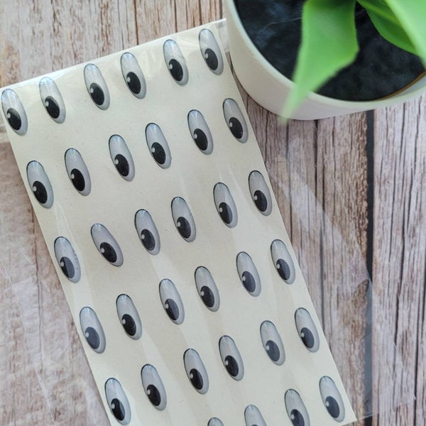 3d Doll Eyes Stickers - Etsy