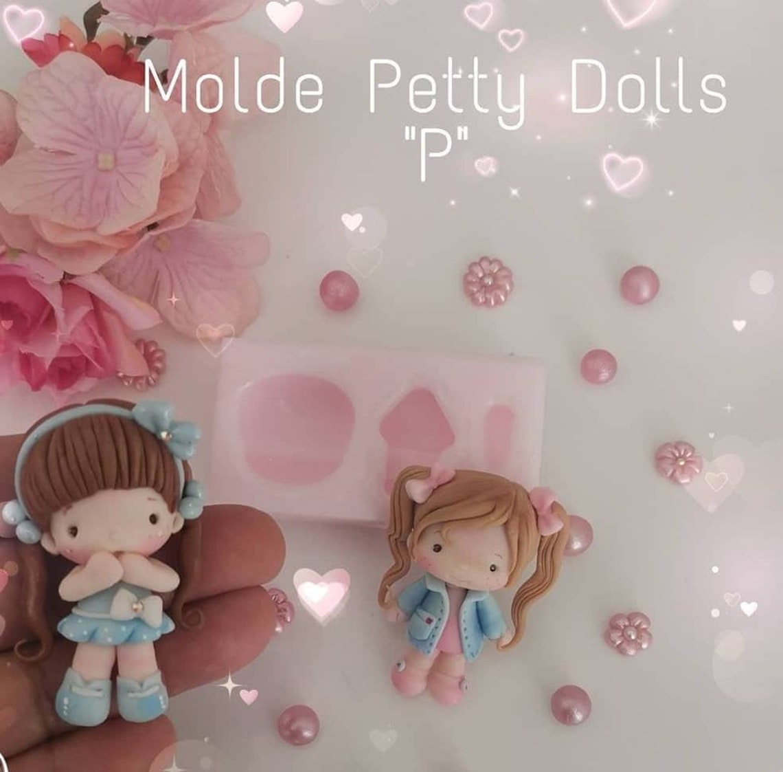 Silicone Mold Petty Doll P Silicone Mold Dolls. - Etsy