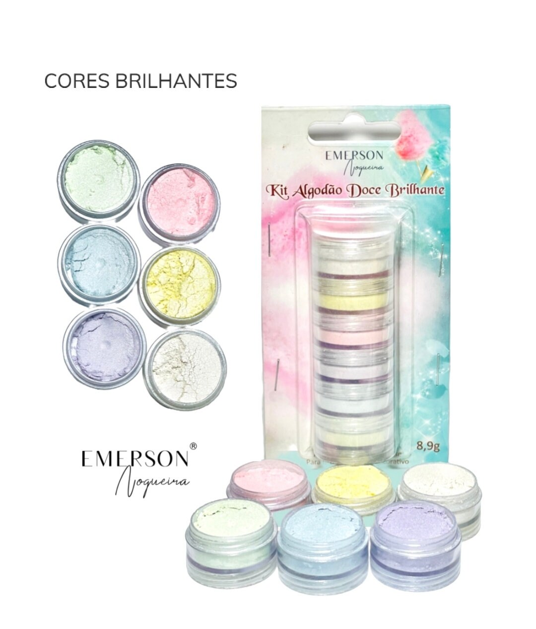 Emerson Nogueira Pigments, Powder Pigments, Cold Porcelain Pigments ...