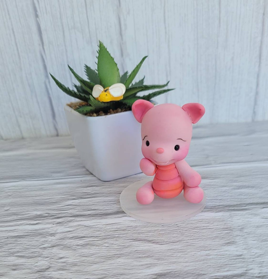 Winnie the Pooh Figures Clay Porcelain Cold Winnie Pooh - Etsy