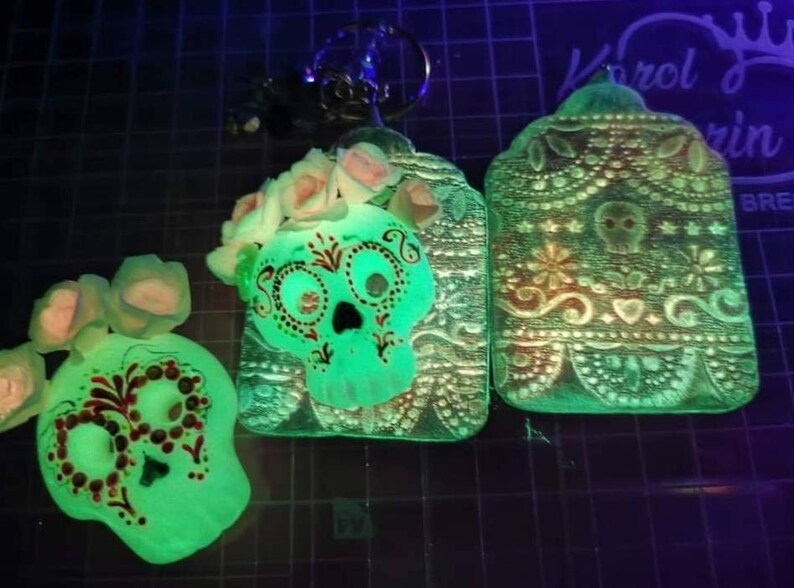 Gama 5 Photoluminescent Powder Pigments Cold | Etsy