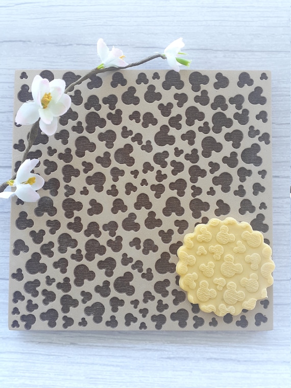 Polymer Clay Texture Sheet 14x14 Cm. Mickey Mouseclay - Etsy