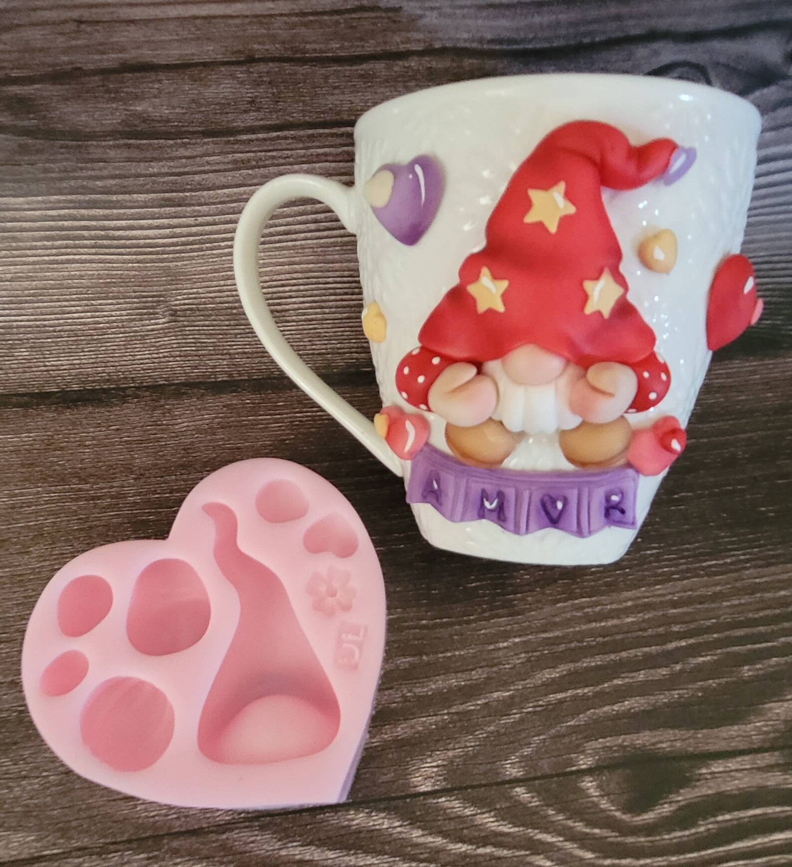 Molde Gnomito G Christmas Gnome Silicone Mold Gnome Mold - Etsy