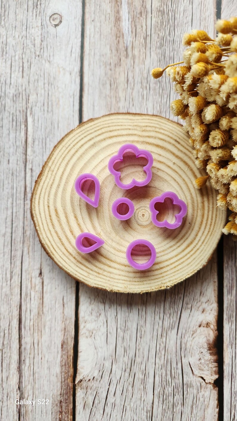 Flower Polymer Clay Cutter | Spring Shapes Polymer Clay | Flower Cookie ...