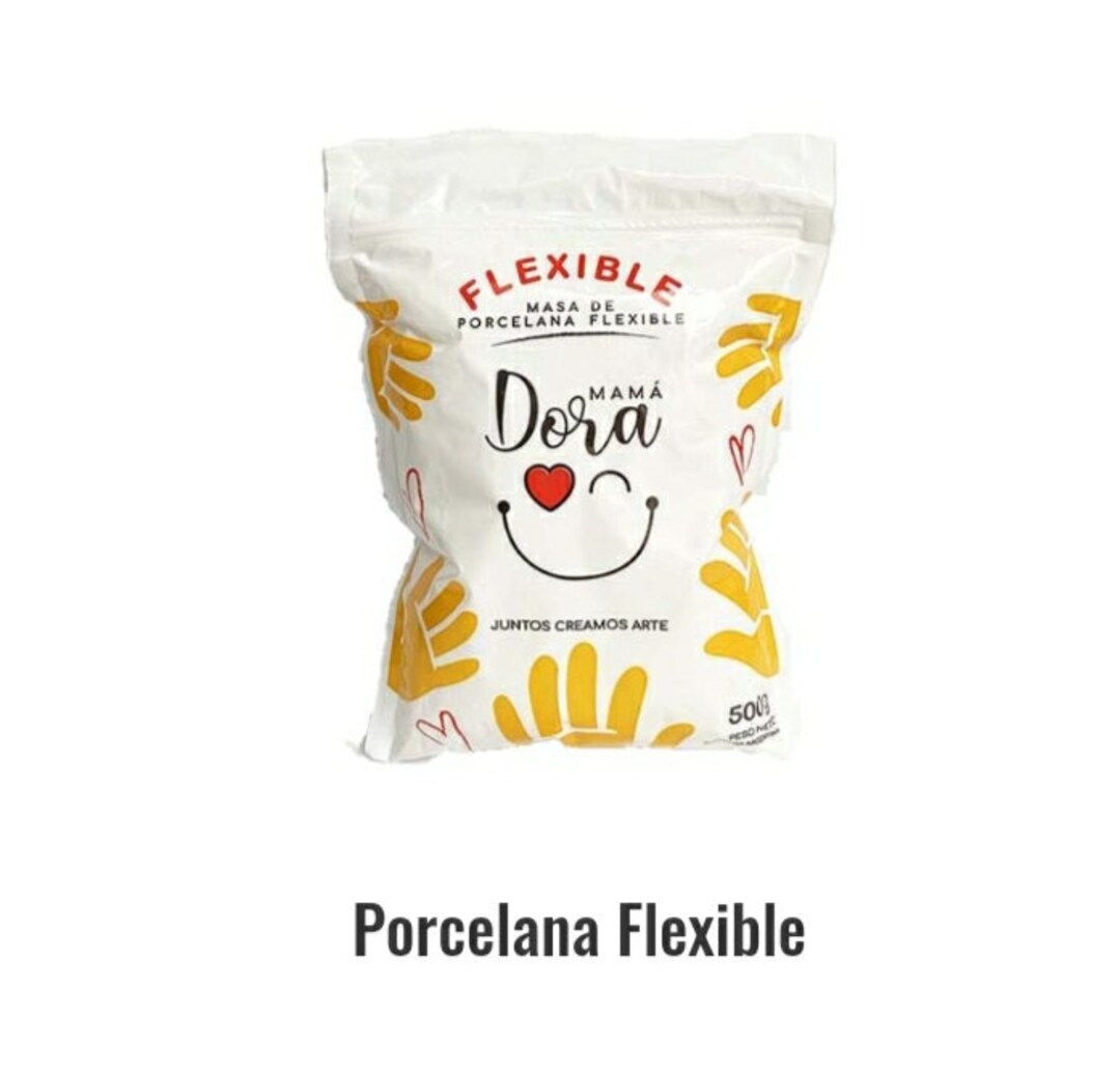 Kaltporzellan Mama Dora, Porcelana Fria Mama Dora flexibel, Profesional ...
