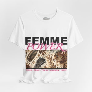 Femme Power Premium Tshirt by Fanuccino - Etsy