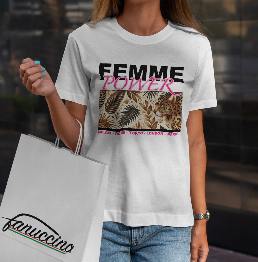 Femme Power Premium Tshirt by Fanuccino - Etsy