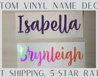 Helmet Name Stickers - Etsy