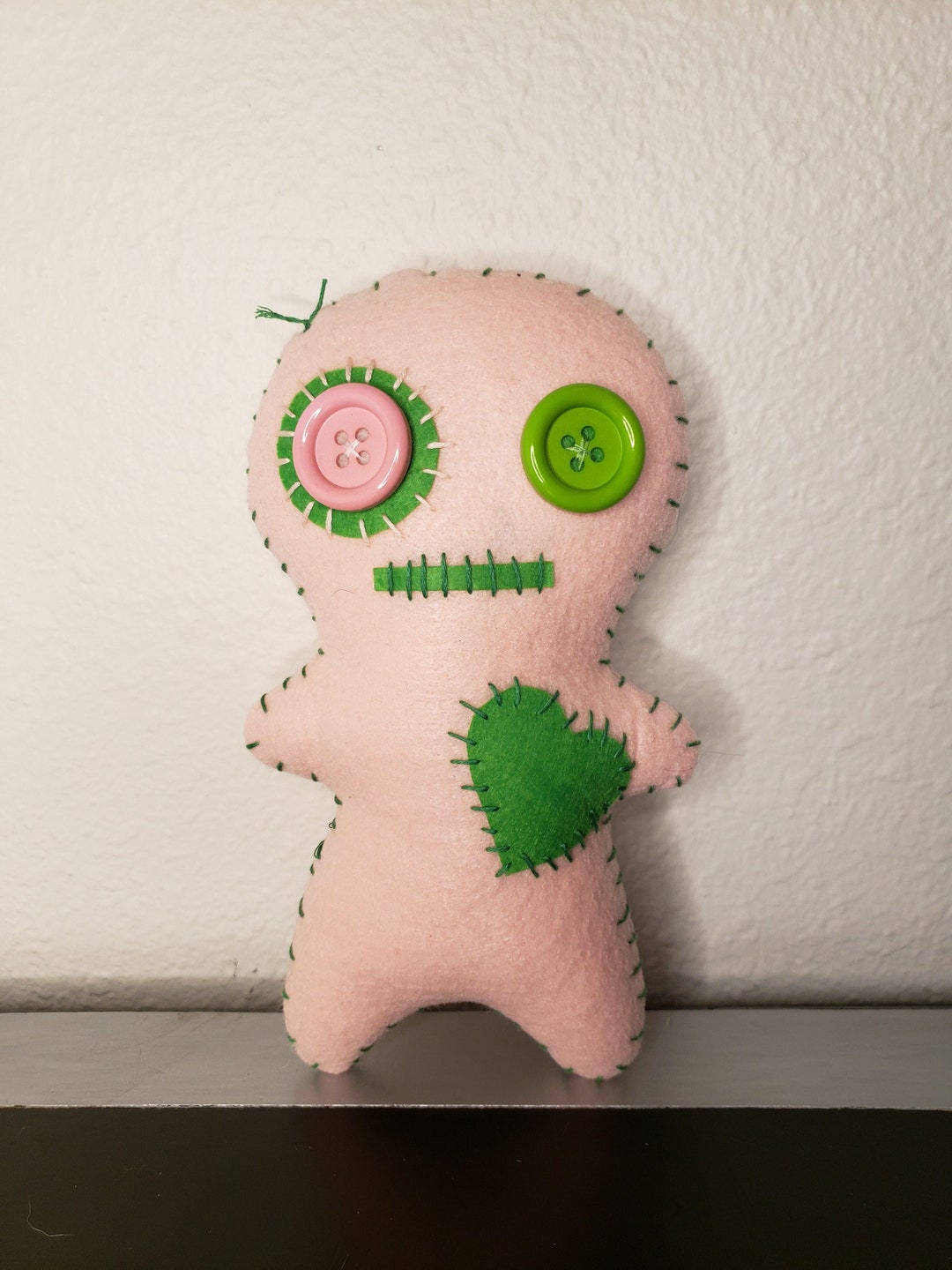 Pink Voodoo Doll - Etsy