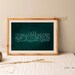 Green Tawhid Calligraphy Printable Islamic Wall Art La - Etsy