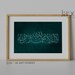 Green Tawhid Calligraphy Printable Islamic Wall Art, La Ilaha Illa ...