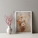 Sepia Serenade Poppy Field Art, Amber Hues Vintage Floral Download ...