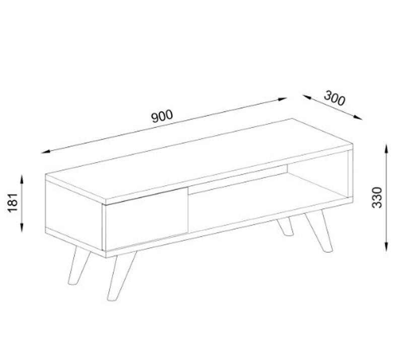 Basic Tv Unit Decorative Tv Stand - Etsy