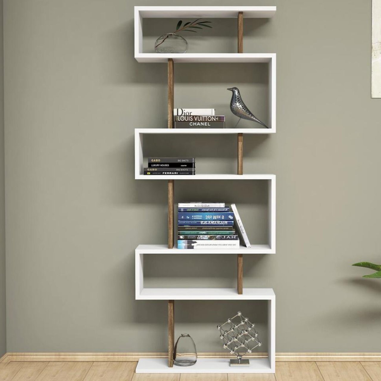 Decorative Z Bookcase - Etsy