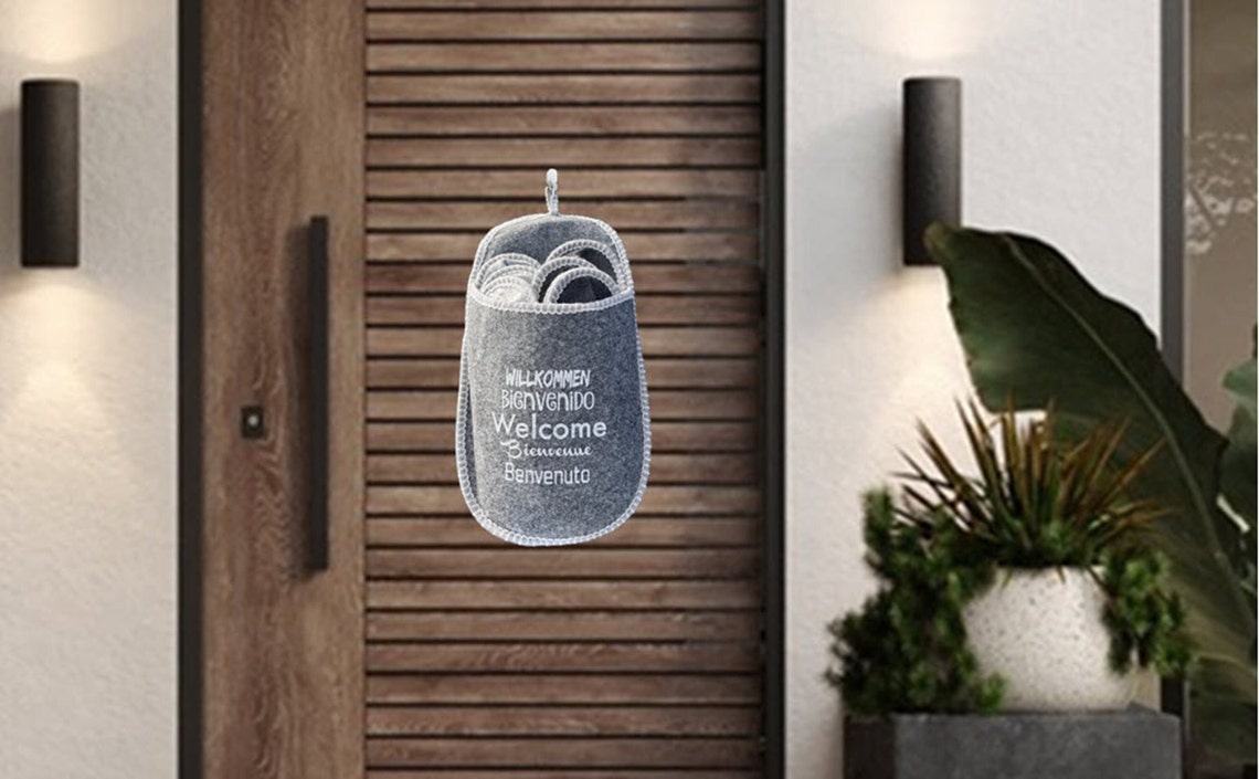 Guest Slippers Washable Set of 6 Pairs for Shoeless Home by ...