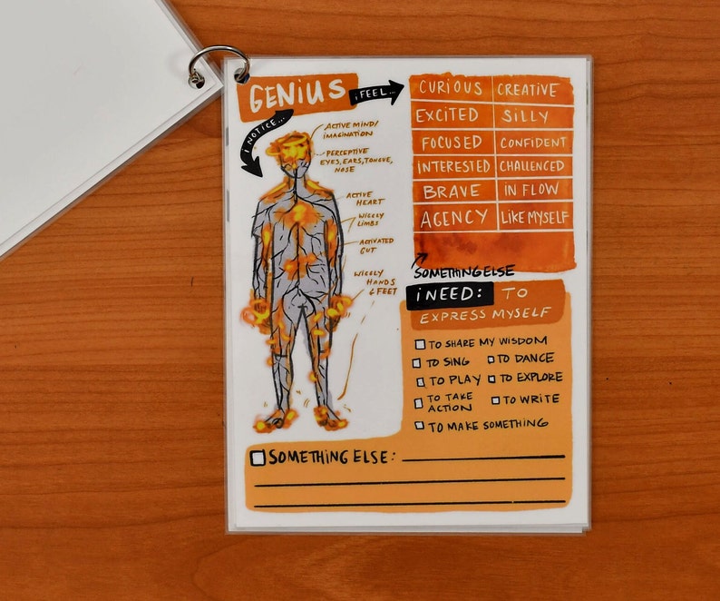 Wipeable Feelings and Needs Card Deck - Etsy