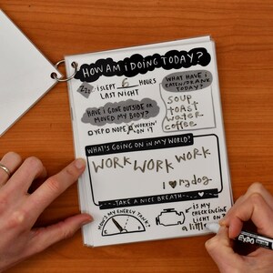 Wipeable Feelings and Needs Card Deck - Etsy