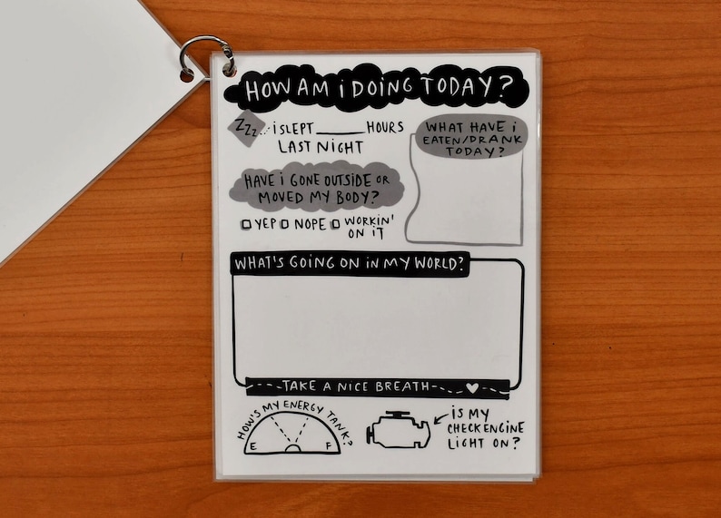 Wipeable Feelings and Needs Card Deck - Etsy