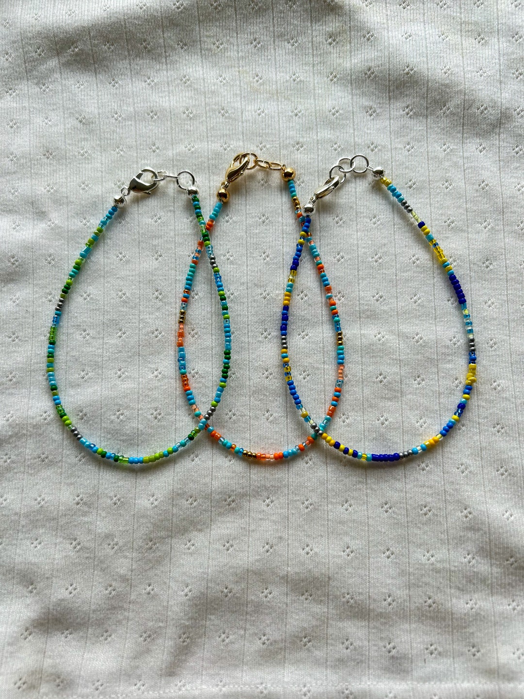 Beach Bliss Beaded Anklets | Seed Bead Jewelry | Anklets | Ankle ...