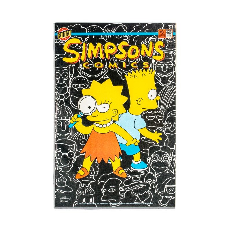 Simpsons Comics #3 | First Printing | Complete | Bongo Comics | Matt ...