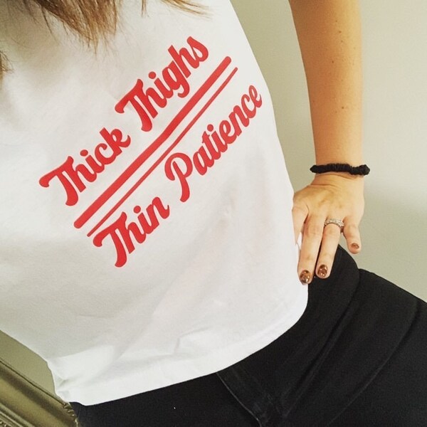 Thick Thighs Thin Patience - Etsy UK