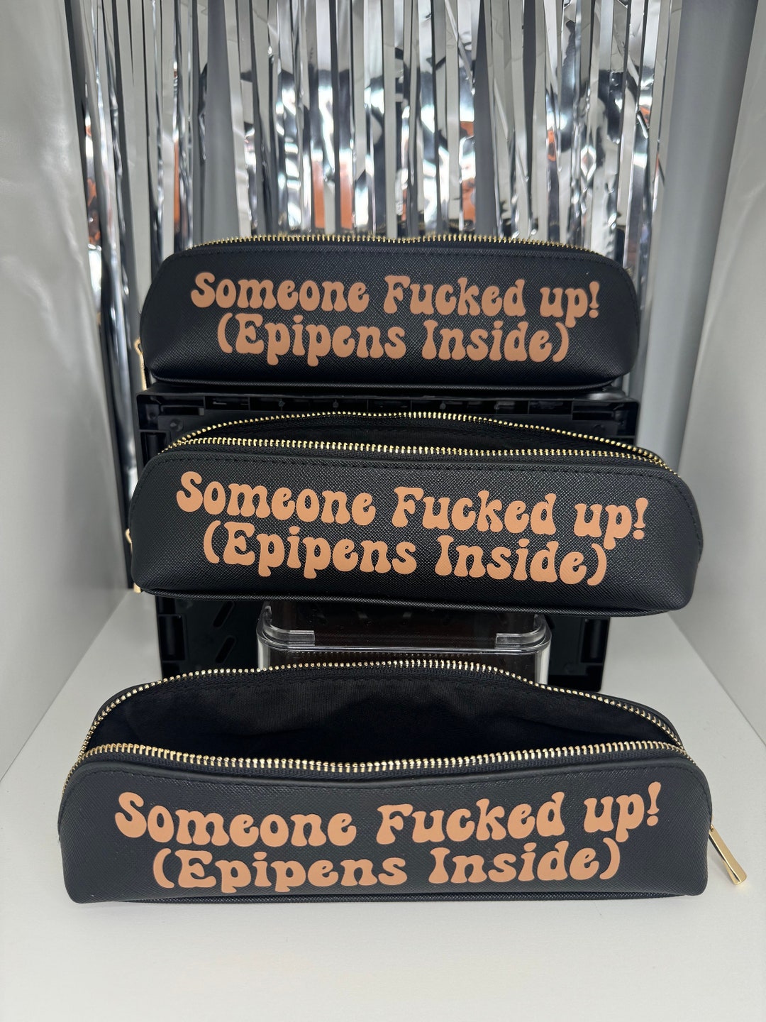 Someone Fucked Up, Epipens Inside, Holder for Epipen , Epi Pen Case ...