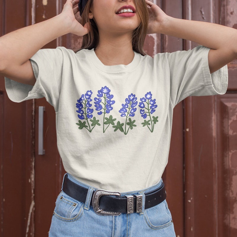 Texas Bluebonnets Svg - Etsy