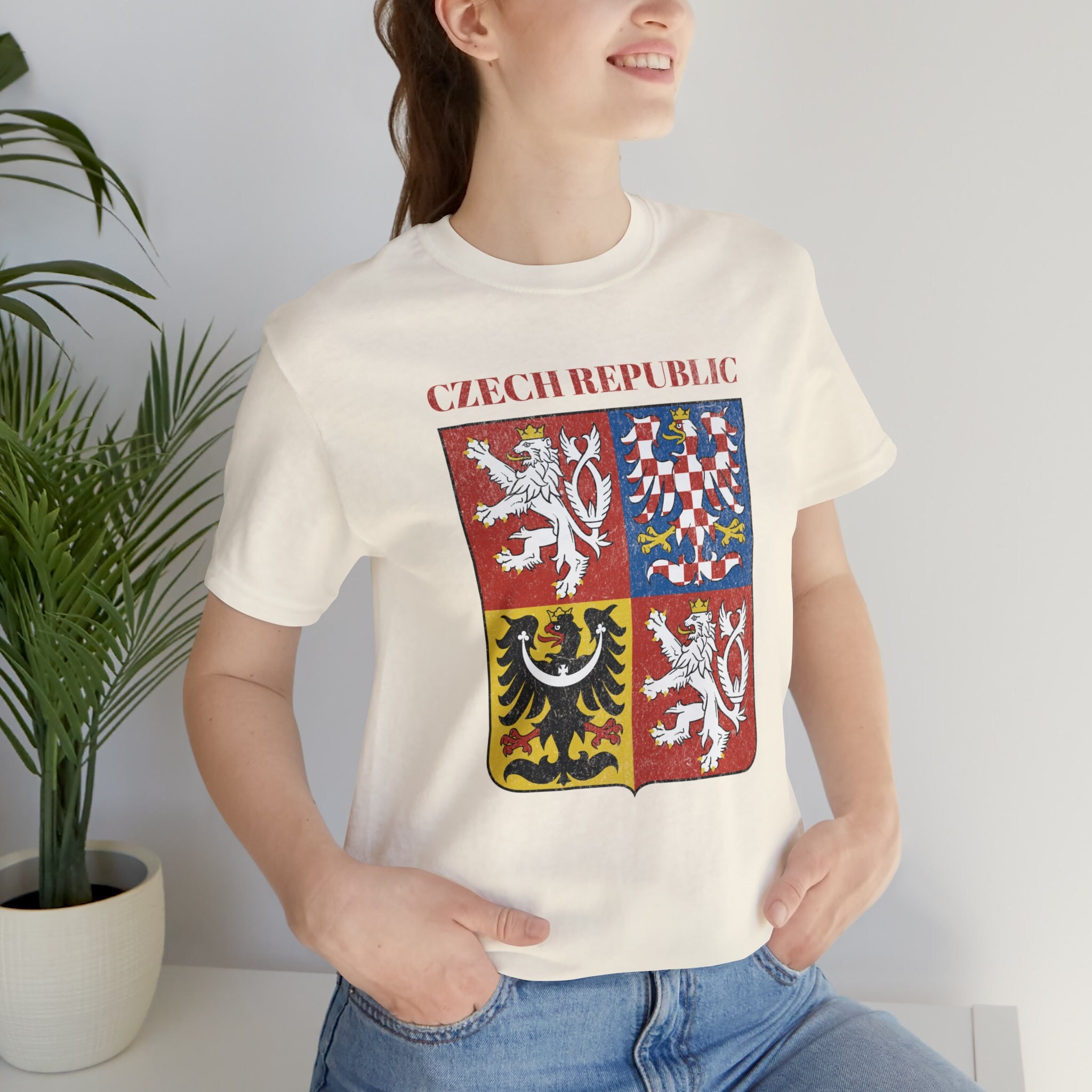 Czech Shirt | Coat of Arms Crest | Unisex T-shirt - Etsy