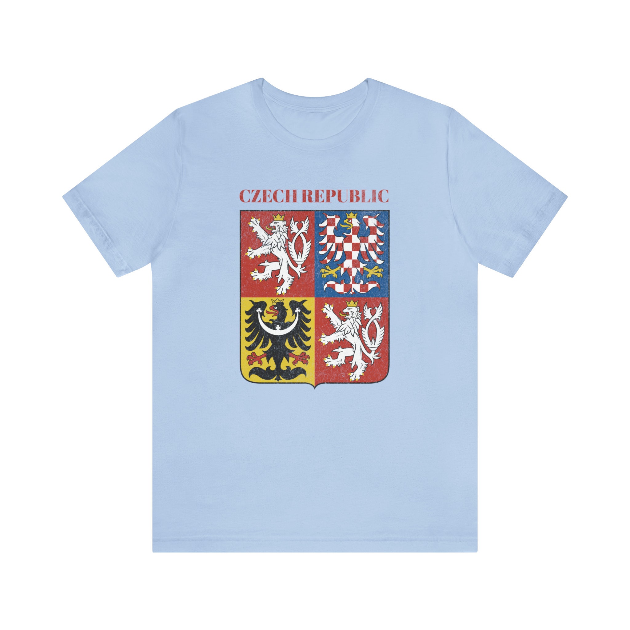 Czech Shirt | Coat of Arms Crest | Unisex T-shirt - Etsy