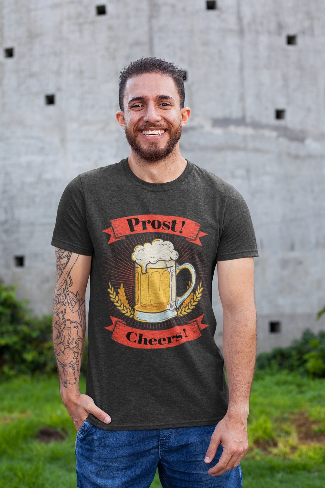 Prost Beer Shirt | Prost German Beer Drinking Toast | Unisex T-shirt - Etsy