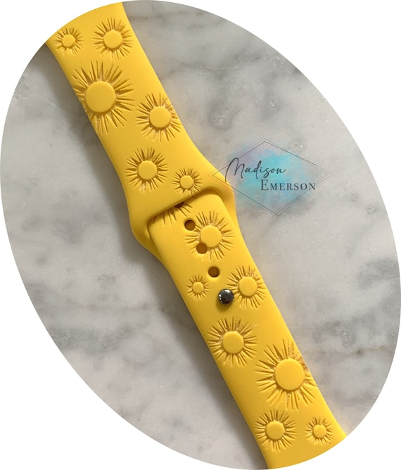 Sun Rays Sunshine Watch Band Series Silicone 38 40 41 42 44 | Etsy