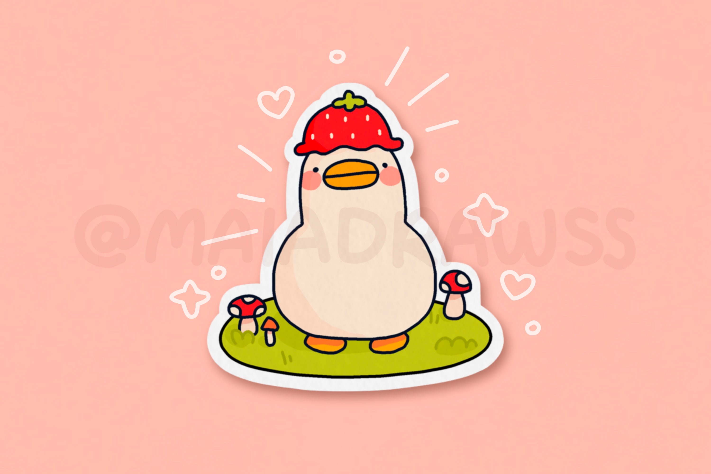 50 mẫu hình vịt đáng yêu sticker vịt cute cho phép tải miễn phí